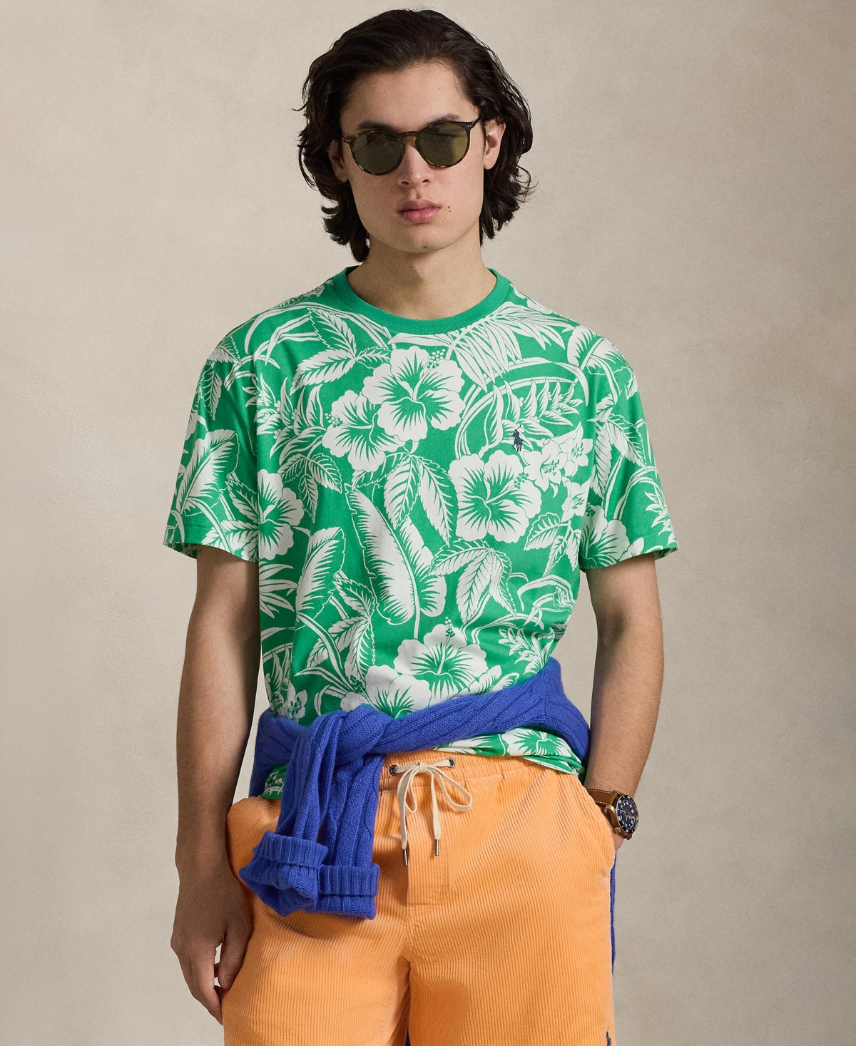 Click here for Polo Ralph Lauren Mens Classic Fit Tropical Jersey... prices