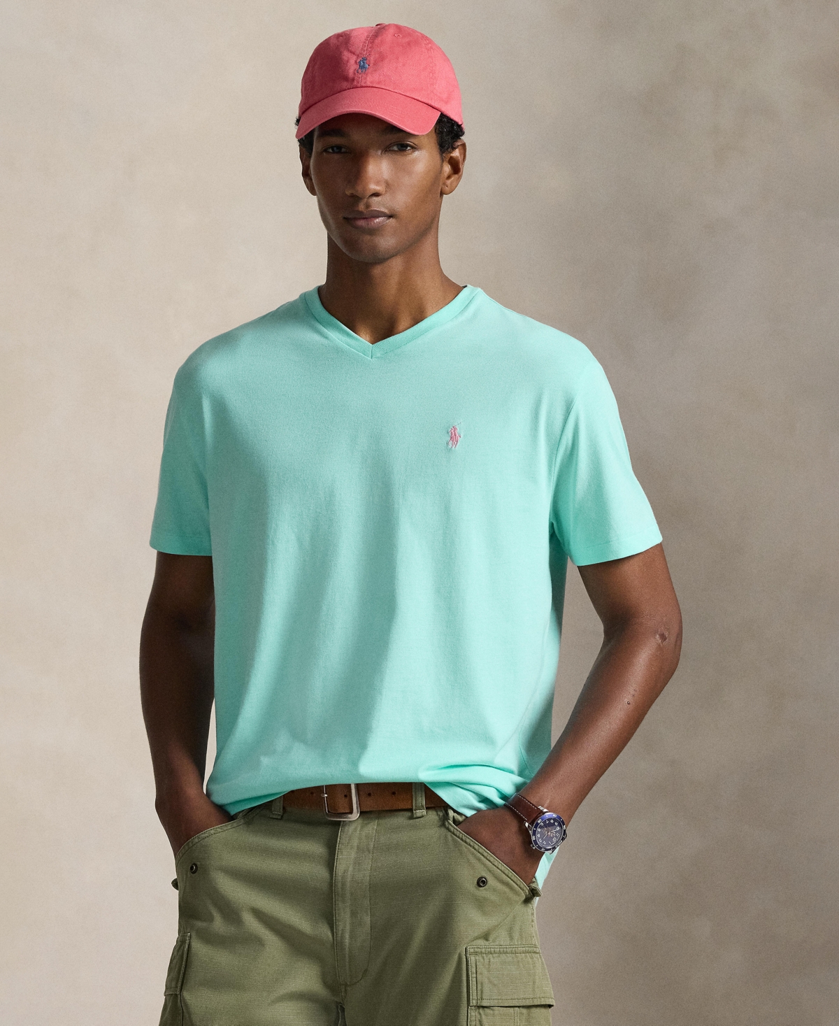 Click here for Polo Ralph Lauren Mens Classic-Fit V Neck T-Shirt... prices