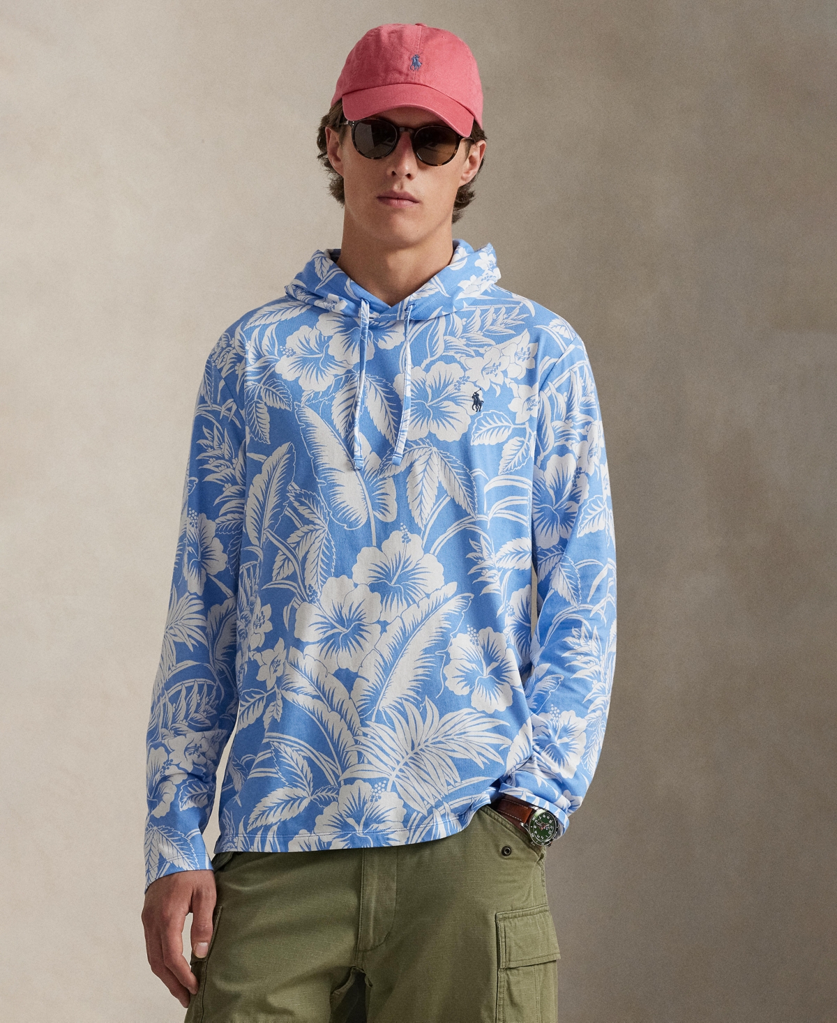 Click here for Polo Ralph Lauren Mens Tropical Jersey Hooded T-Sh... prices