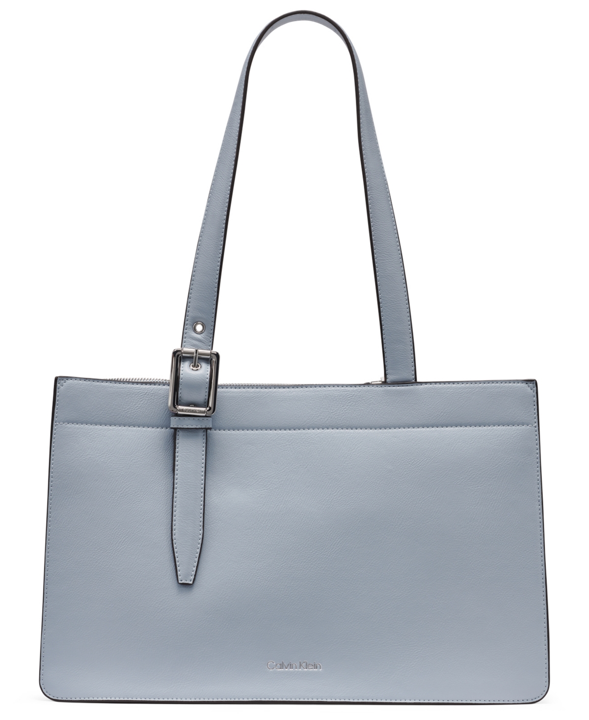 Click here for Calvin Klein Havana Tote Bag - Dusty Blue prices