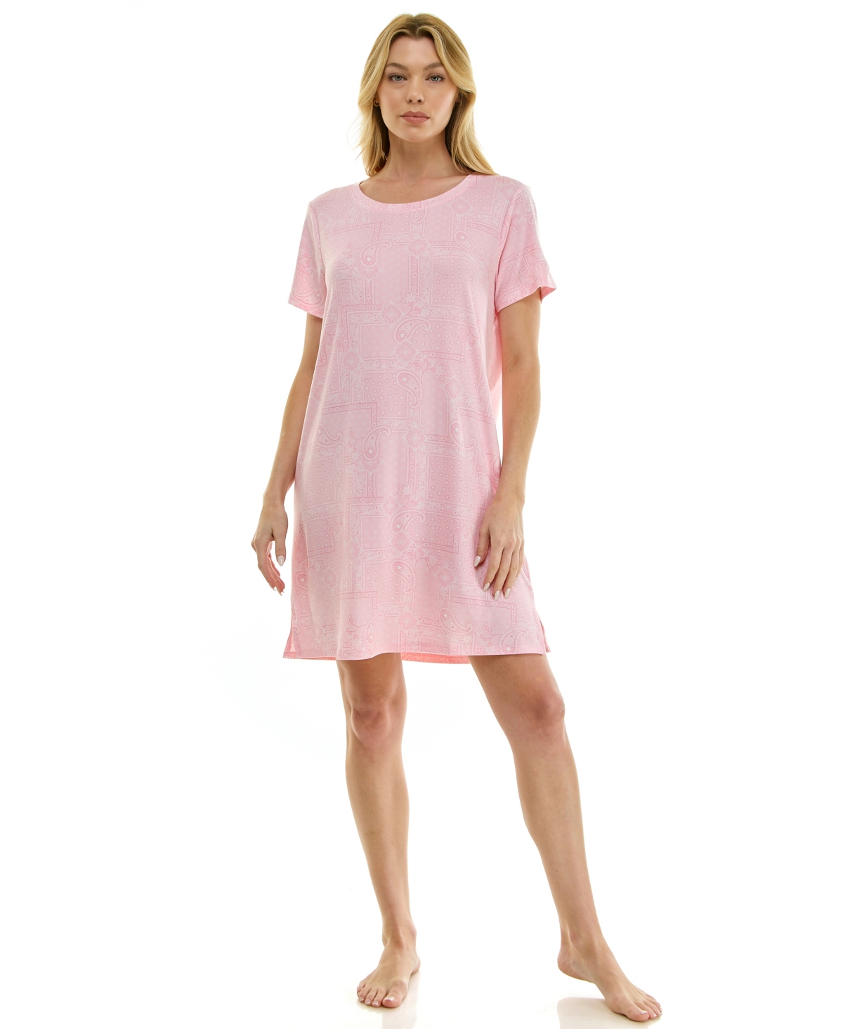 Click here for Roudelain Womens Short-Sleeve Sleep Shirt - Starzy... prices