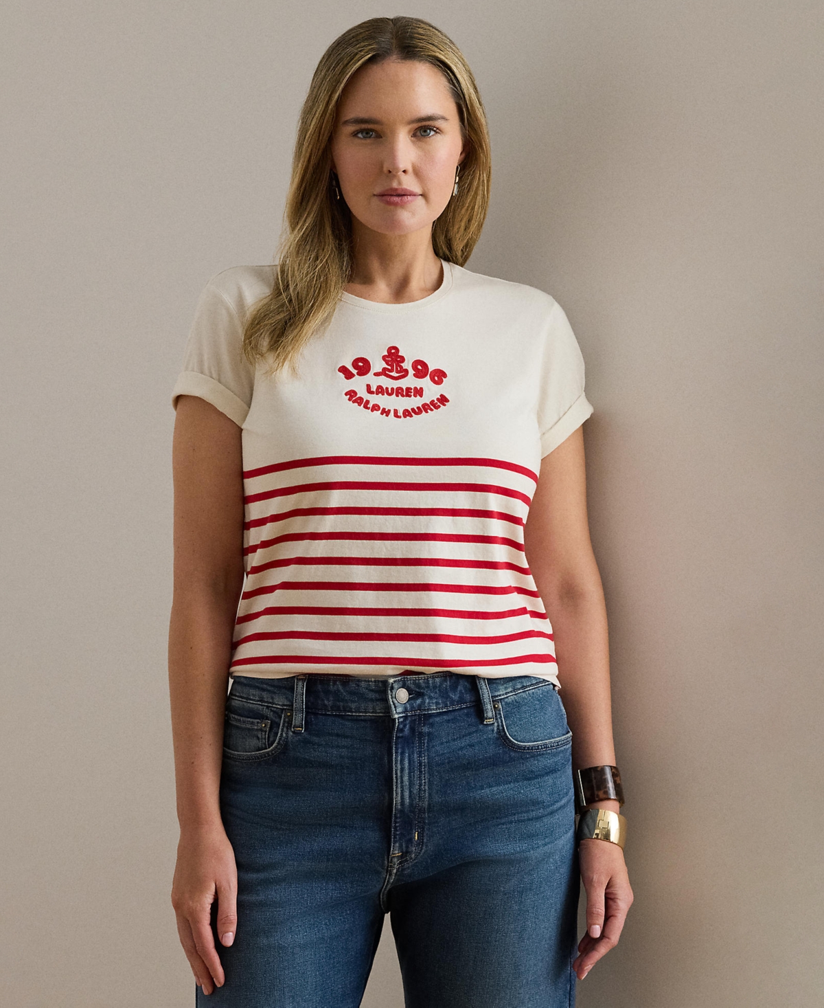 Click here for Lauren Ralph Lauren Plus Size Katlin Mascarpone St... prices