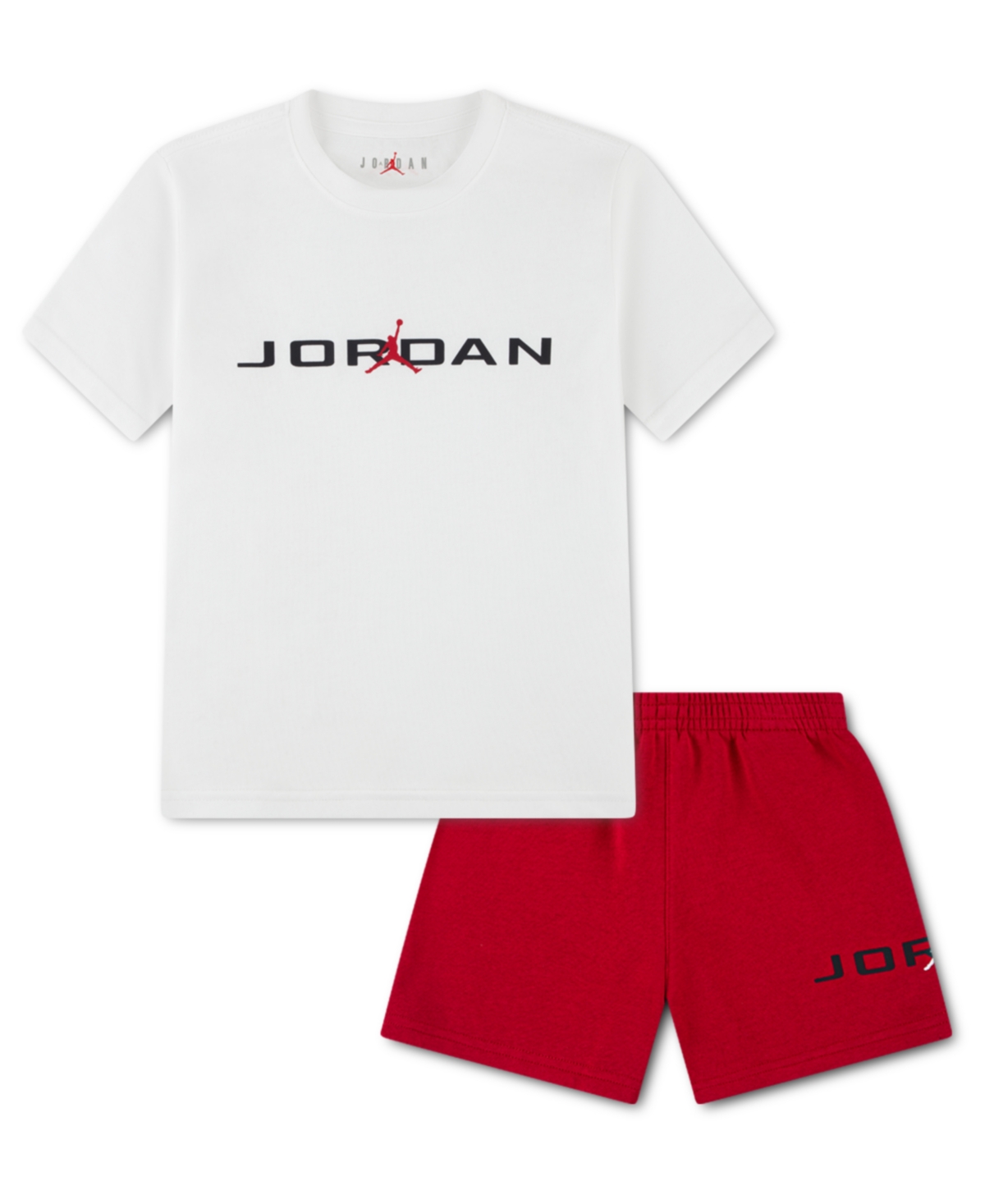 Click here for Jordan Boys 4-7X Stretch T-Shirt & Shorts  2-Piece... prices