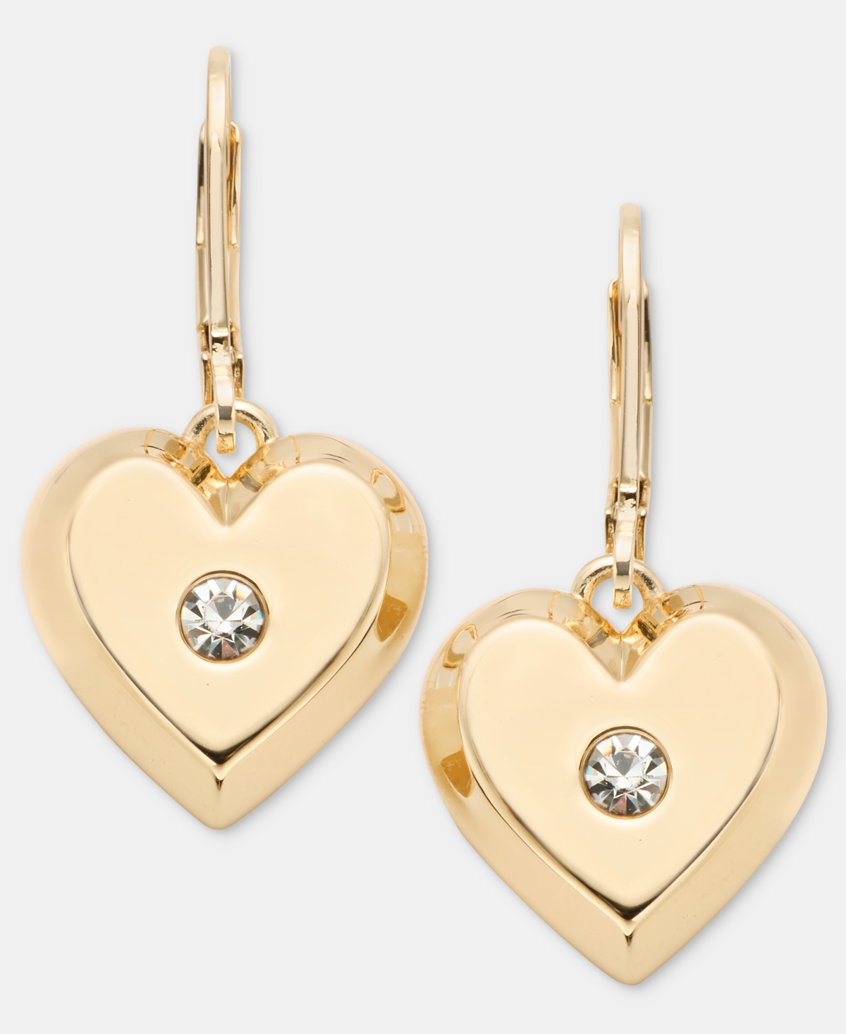 Click here for Karl Lagerfeld Paris Crystal Heart Drop Earrings -... prices