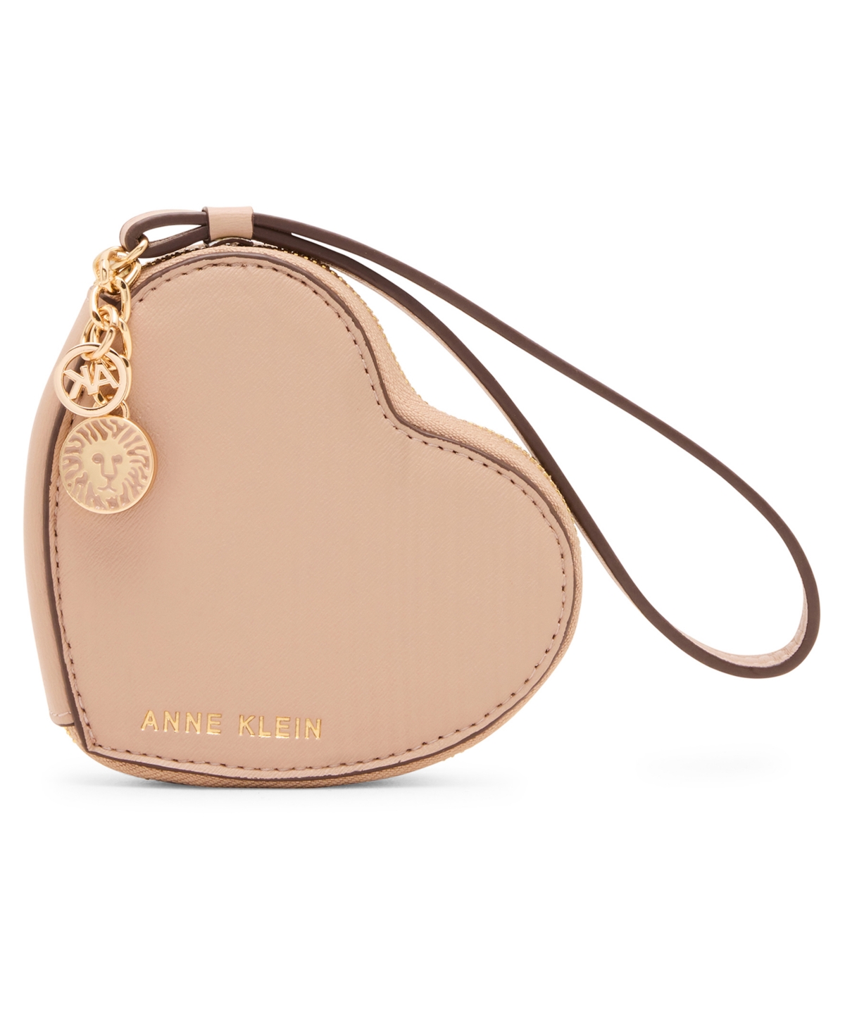 Click here for Anne Klein Mini Heart Zip Case Wallet - Neutral prices