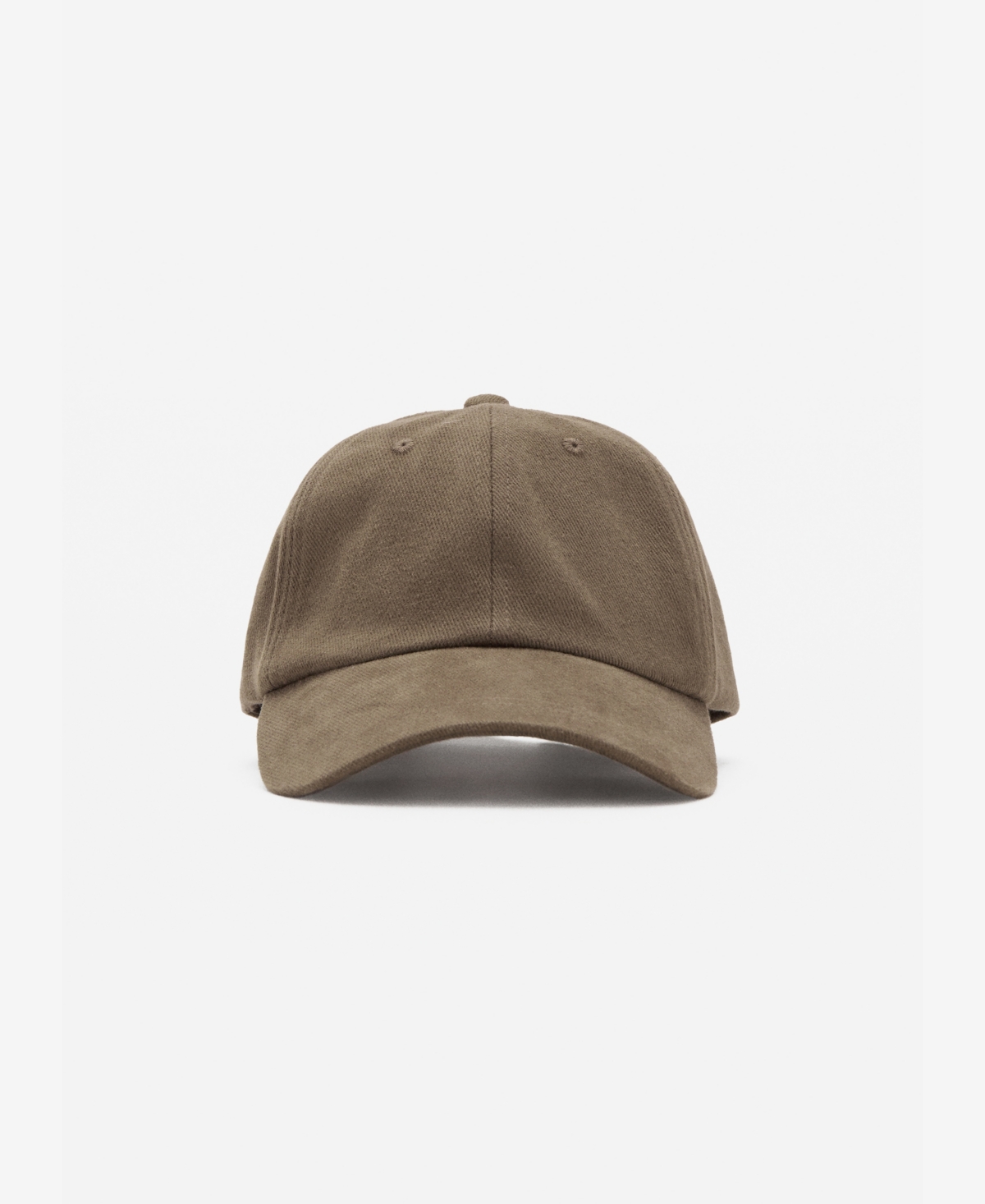 Click here for Mango Mens Cotton Visor Cap - Light  Pastel Brown prices
