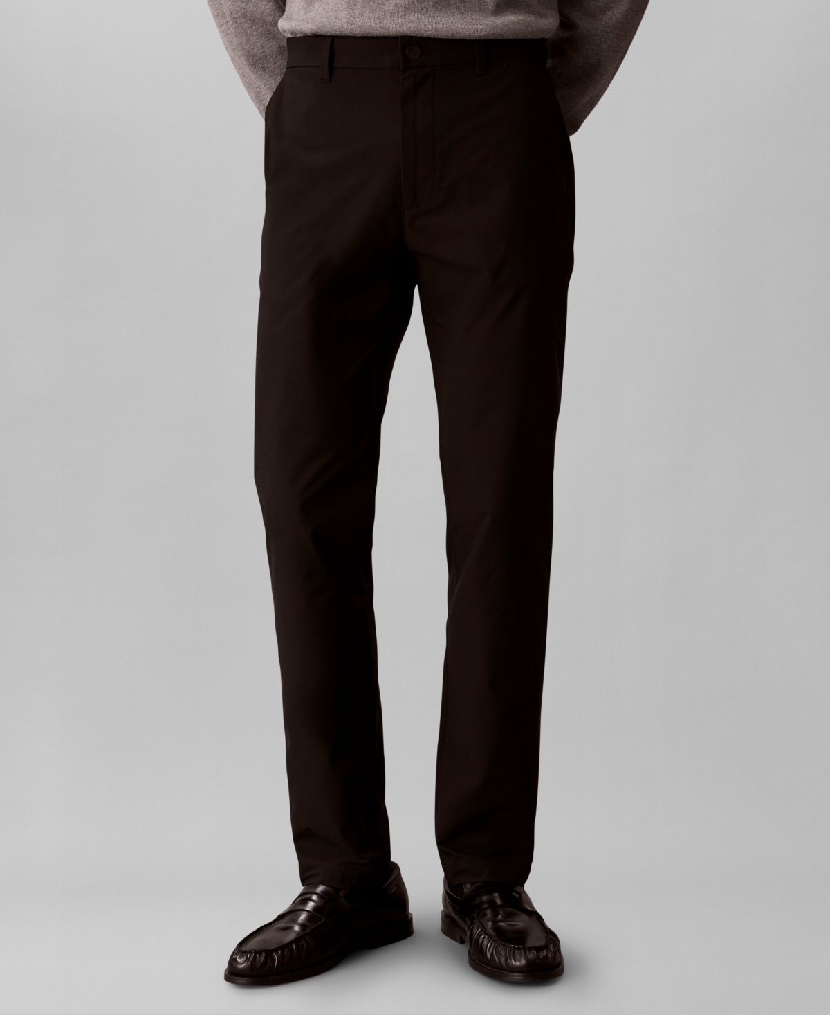 Click here for Calvin Klein Mens Slim-Fit Tech Stretch Pants - Bl... prices