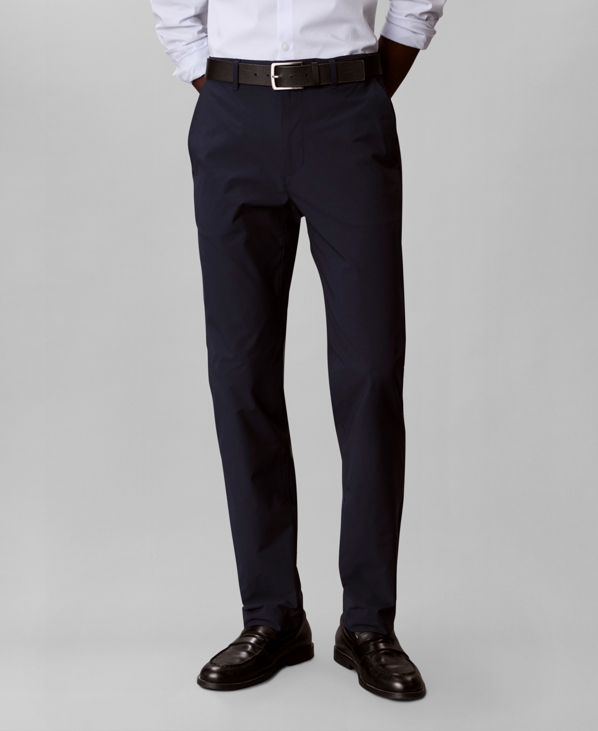 Click here for Calvin Klein Mens Slim-Fit Tech Stretch Pants - Da... prices