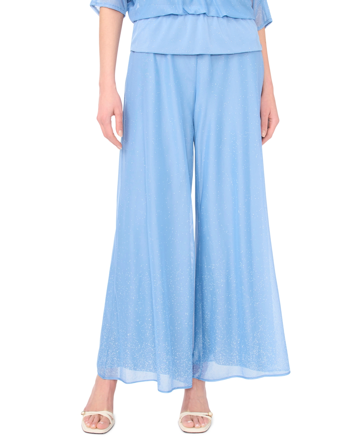 Click here for Msk Womens Pull-On Palazzo Pants - Patch Blue prices