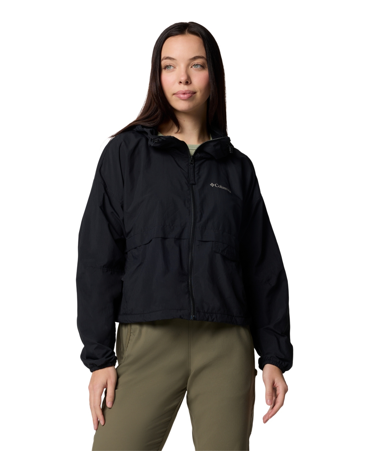 Click here for Columbia Womens Spire Valley Cropped Windbreaker J... prices