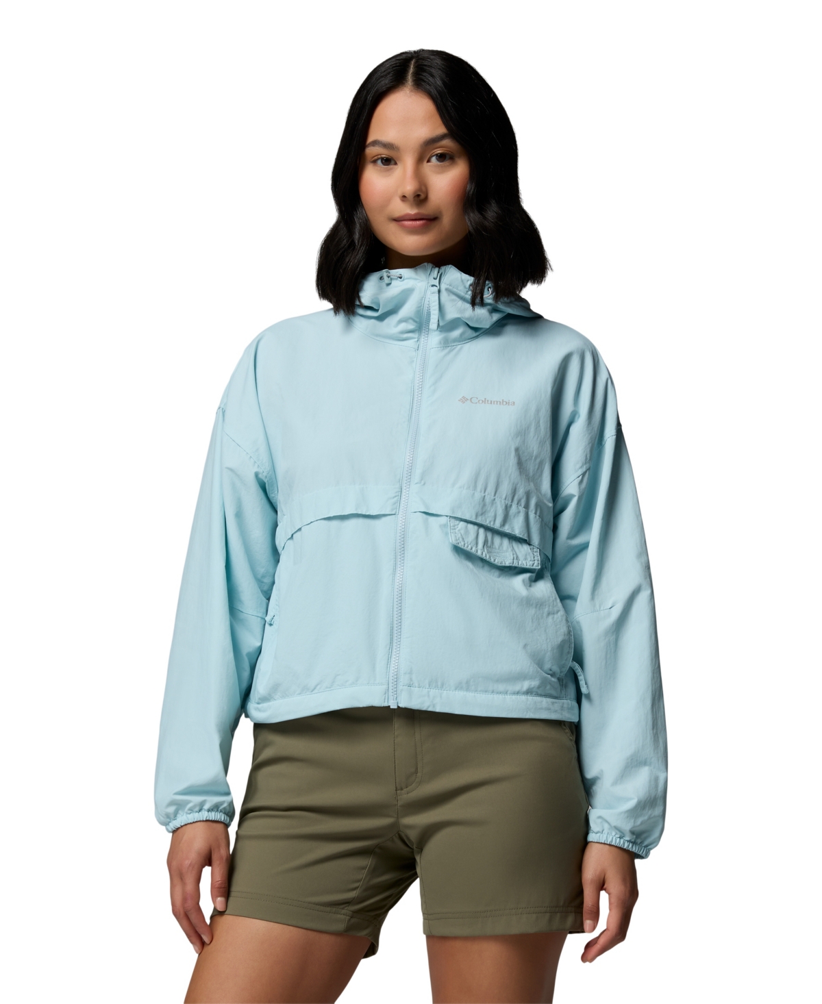 Click here for Columbia Womens Spire Valley Cropped Windbreaker J... prices