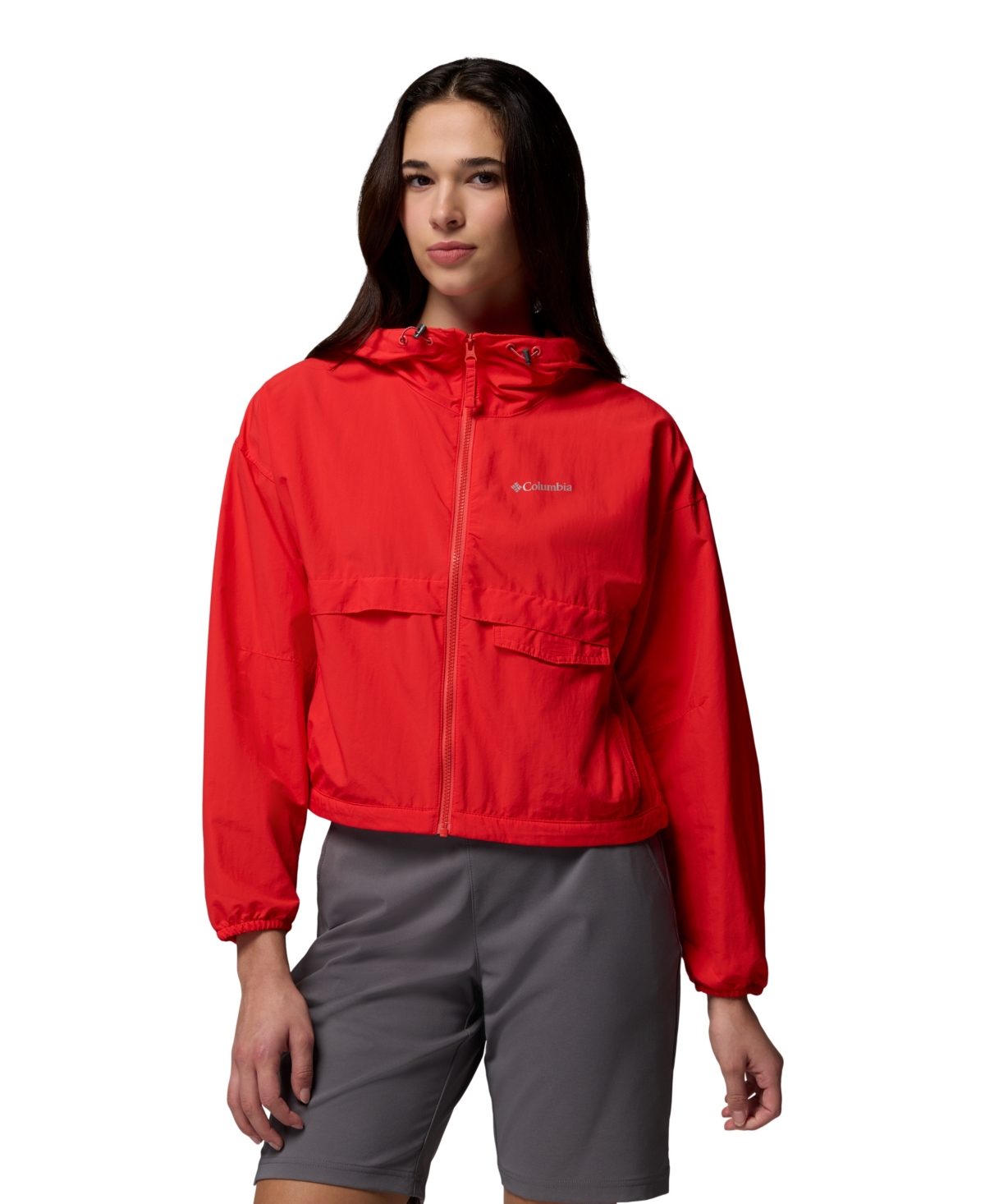 Click here for Columbia Womens Spire Valley Cropped Windbreaker J... prices