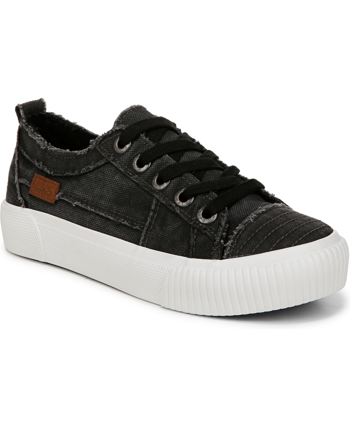 Click here for Blowfish Malibu Womens Clay Lace-Up Sneakers - Bla... prices