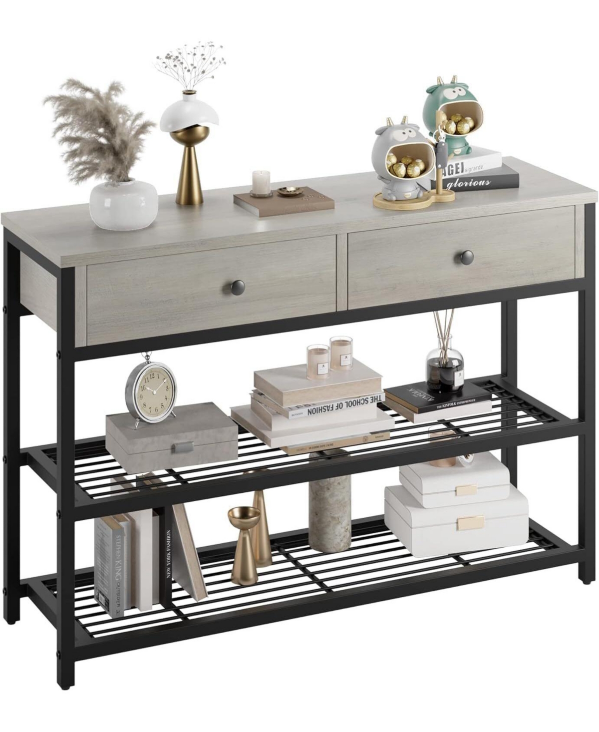 Click here for Gaomon Console Sofa Table - 11.8 D x 31.8 W x 40 H... prices