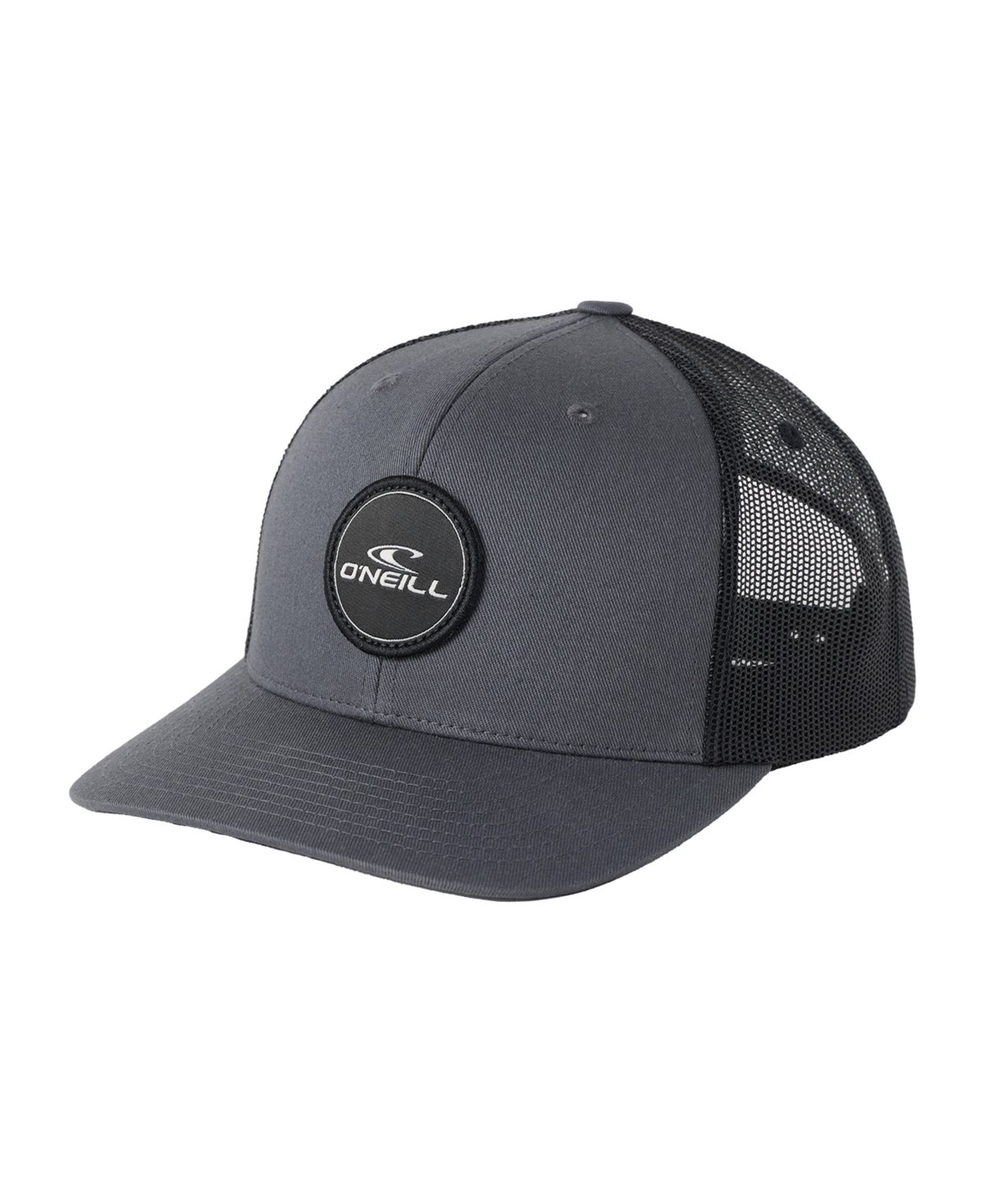 Click here for ONeill Mens Logo Trucker Hat - Dark Shadow prices