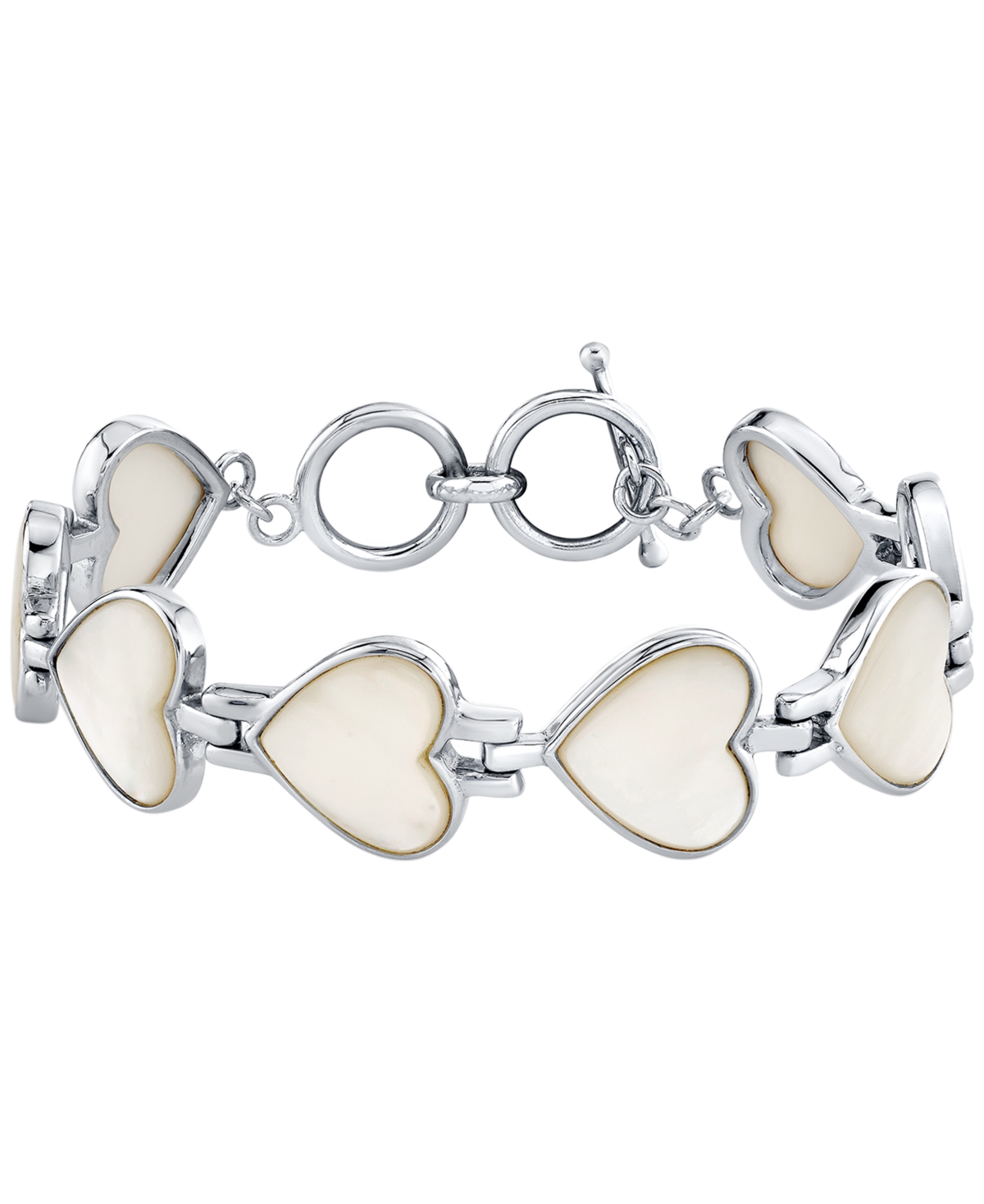 Click here for Macys Mother Of Pearl Bracelet in Sterling Silver... prices
