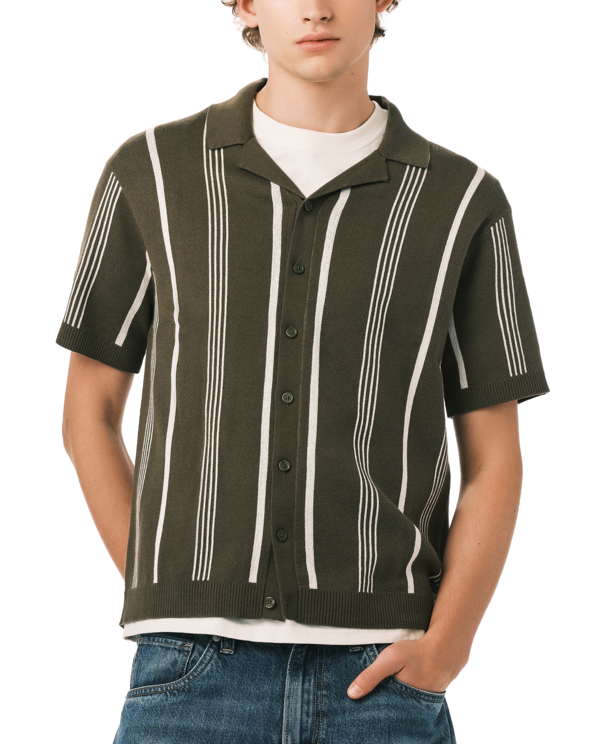 Click here for Buffalo David Bitton Mens Waldir Short-Sleeve Shir... prices