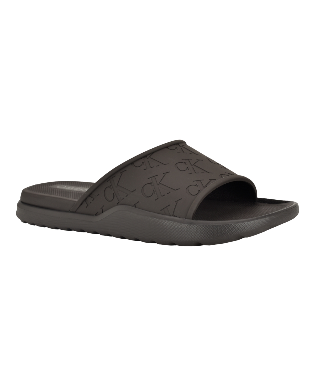 Click here for Calvin Klein Mens Meiiny Slip-On Casual Slides - D... prices