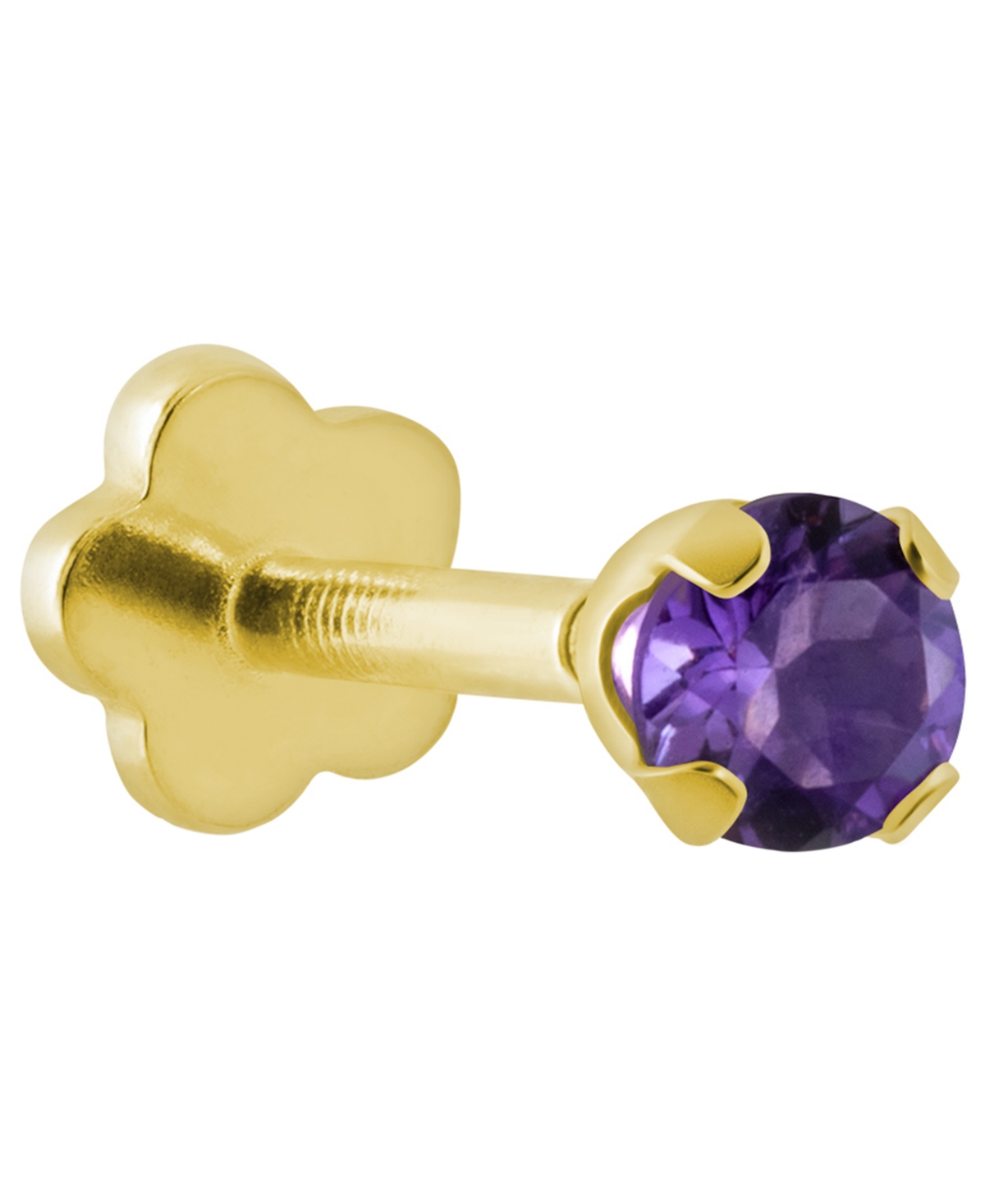 Click here for Macys White Topaz (1/6 ct. t.w.) Stud Earrings in... prices