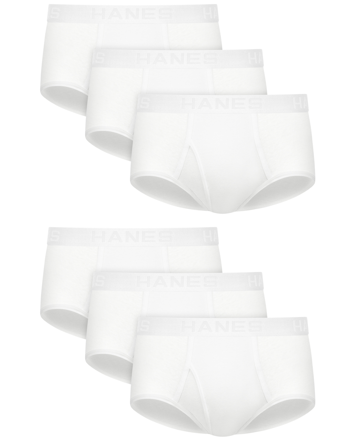 Click here for Hanes Mens Ultimate Cotton Briefs  6-Pack - White prices