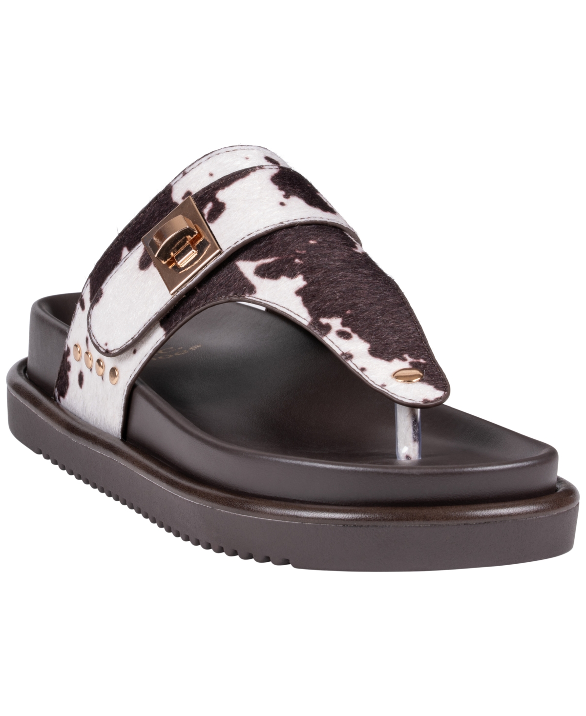 Click here for Gc Shoes Womens Cailan Hardware Footbed Flats Sand... prices