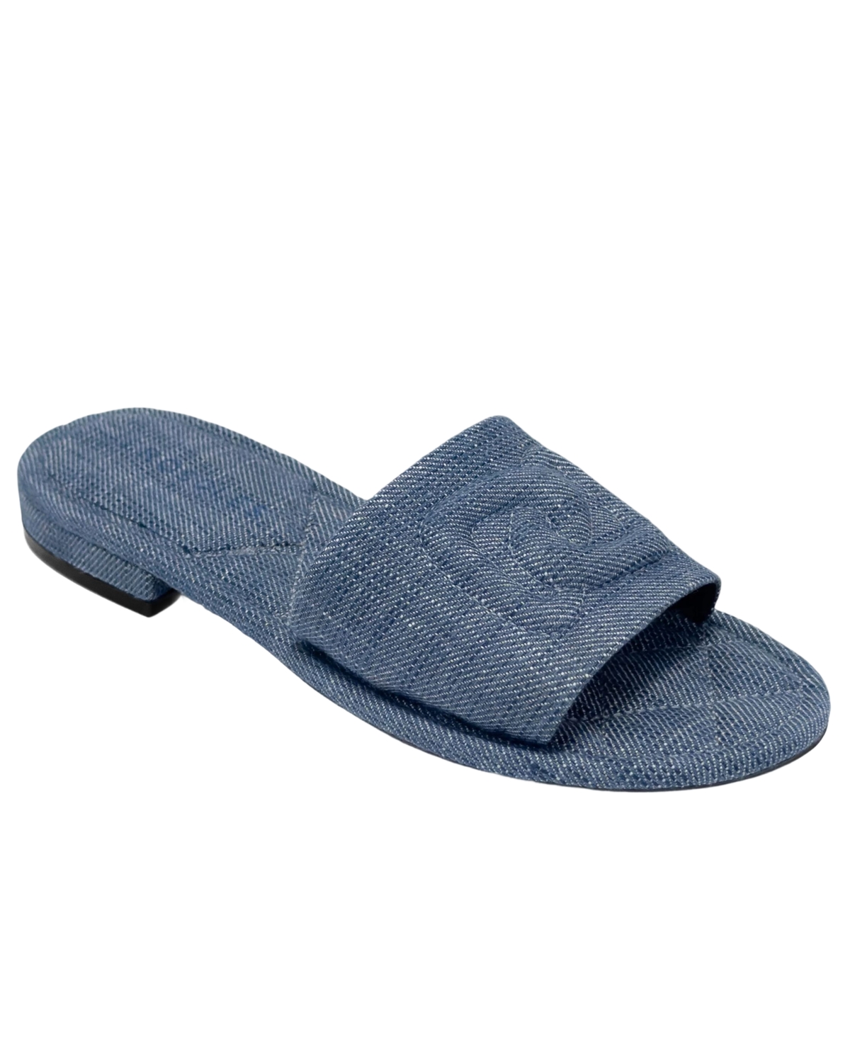 Click here for Aerosoles Womens Jilda Open Toe Flat Sandals - Blu... prices