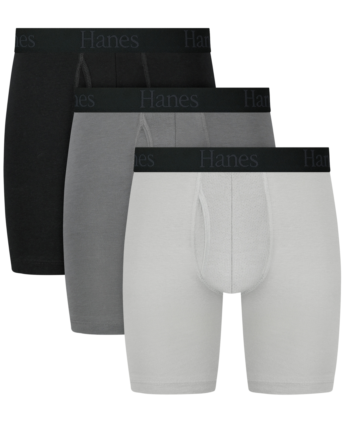 Click here for Hanes Mens Ultimate Comfort Flex Fit Long Leg Boxe... prices