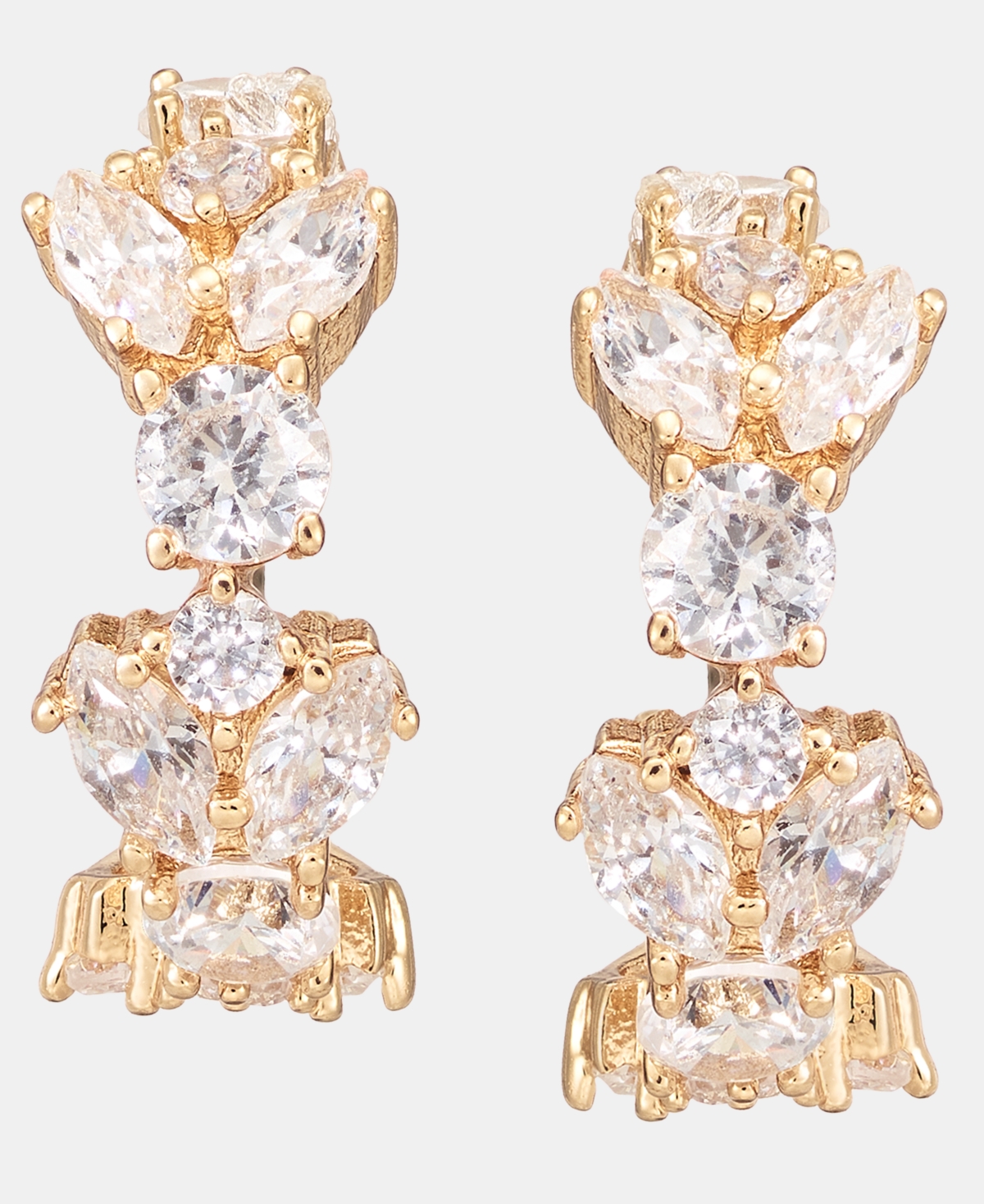 Click here for Givenchy Extra Small Cubic Zirconia Huggie Hoop Ea... prices