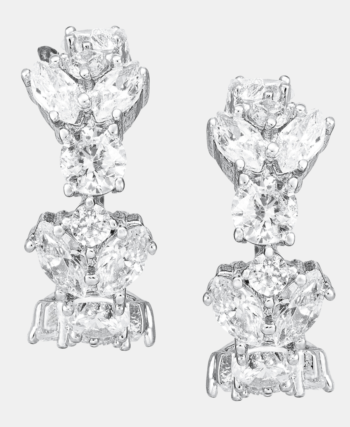 Click here for Givenchy Extra Small Cubic Zirconia Huggie Hoop Ea... prices