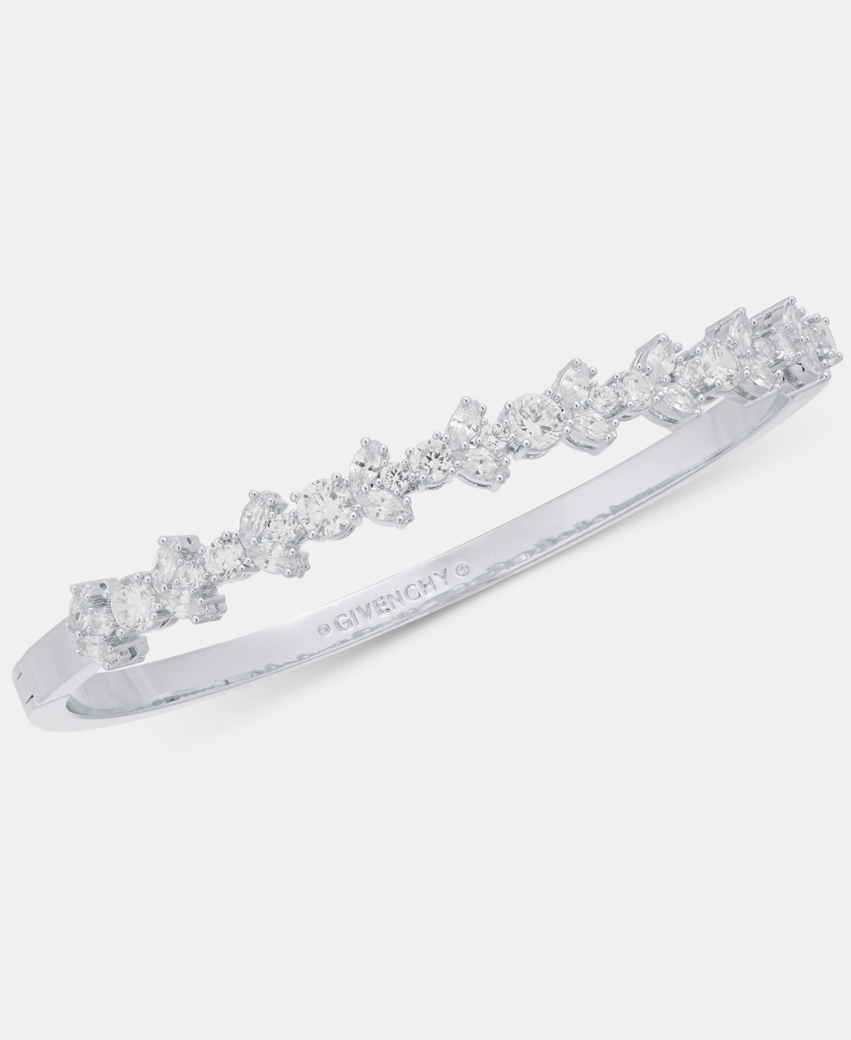 Click here for Givenchy Cubic Zirconia Cluster Bangle Bracelet -... prices