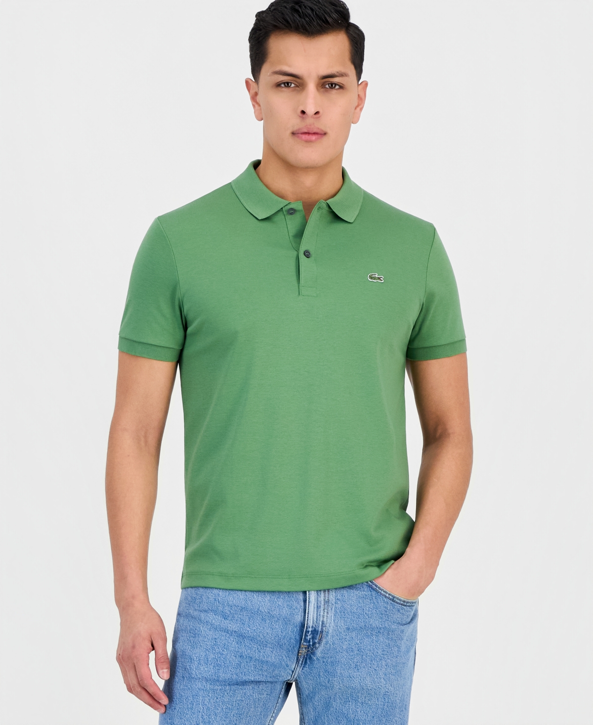 Click here for Lacoste Mens Regular-Fit Soft Touch Polo Shirt - L... prices