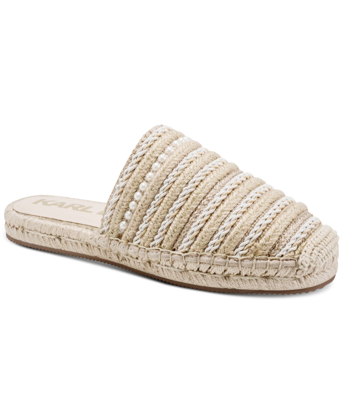 Click here for Karl Lagerfeld Paris Womens Malaysia Round Toe Mul... prices