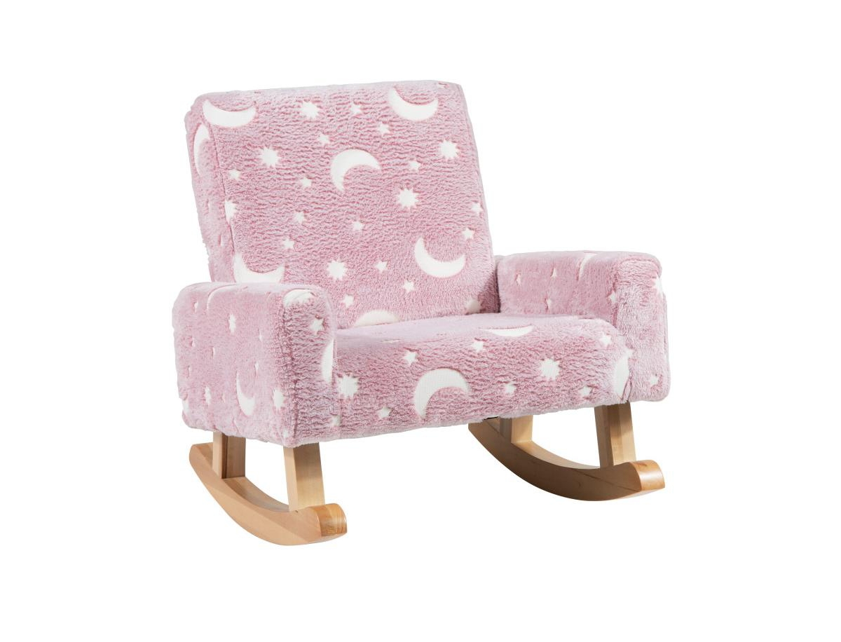 Click here for Slickblue Upholstered Kids Rocking Chair with Stur... prices