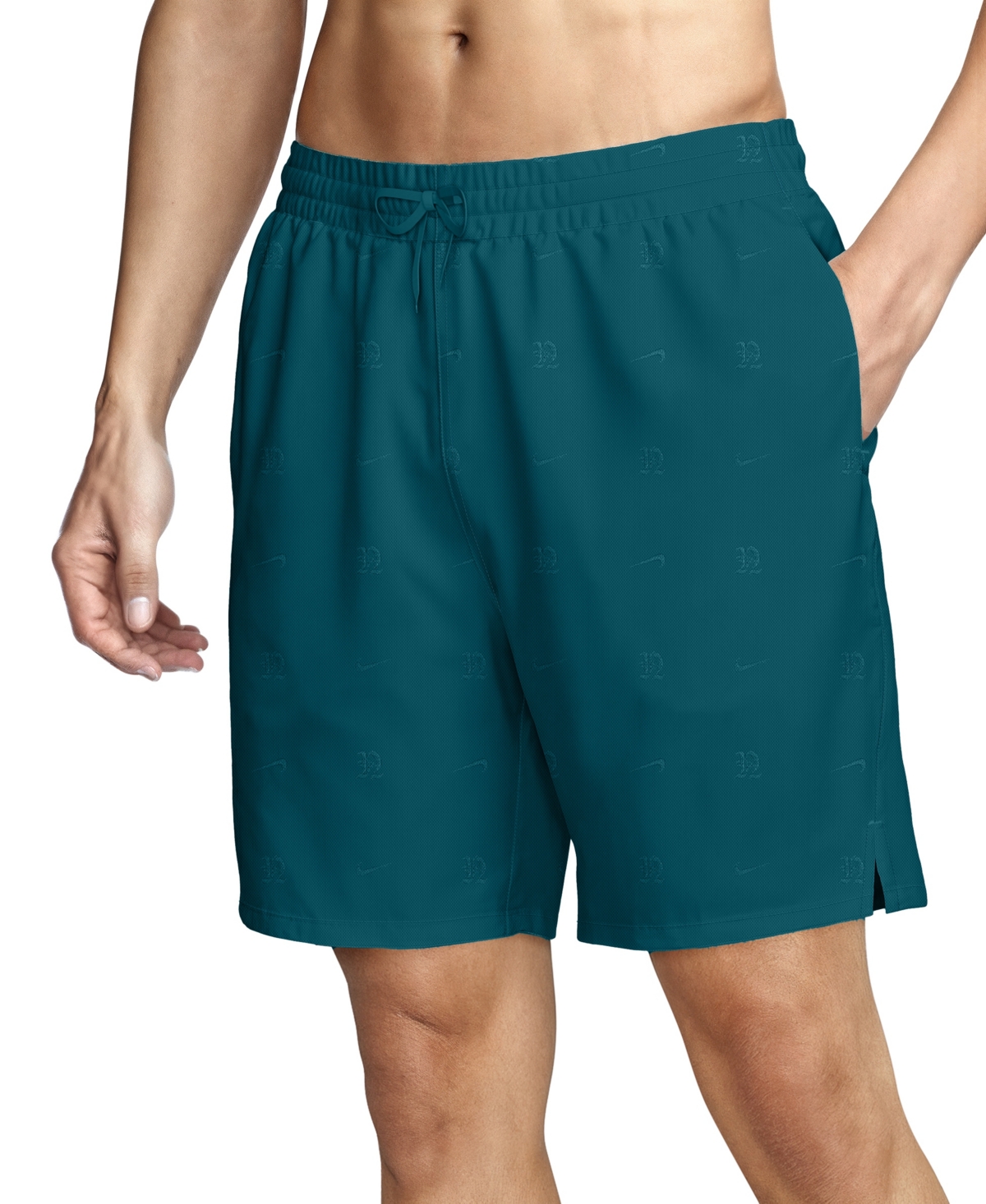 Click here for Nike Mens Breaker Lux Letter 7 Volley Swim Short -... prices