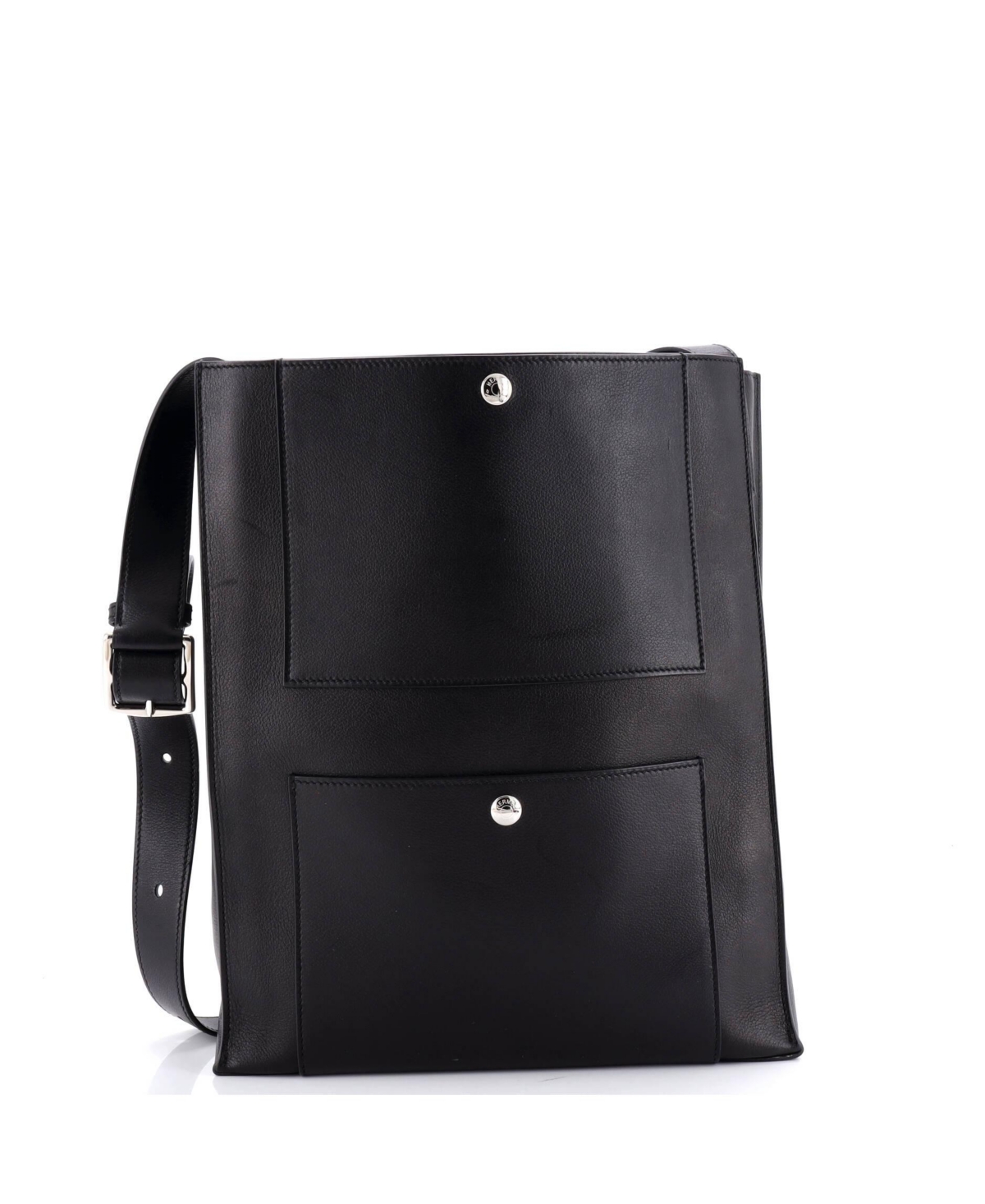 Click here for Pre-Owned HERMES CabH Tote Evergrain - Black prices