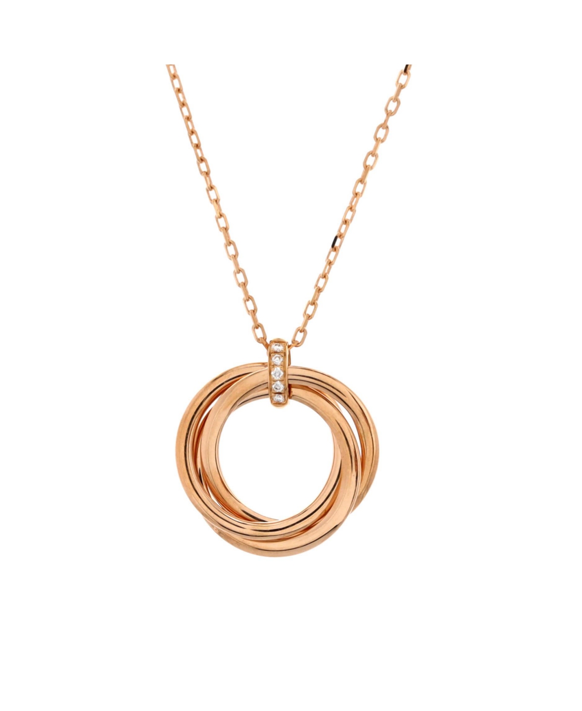 Click here for Pre-Owned Cartier Trinity Pendant Necklace - 18k t... prices