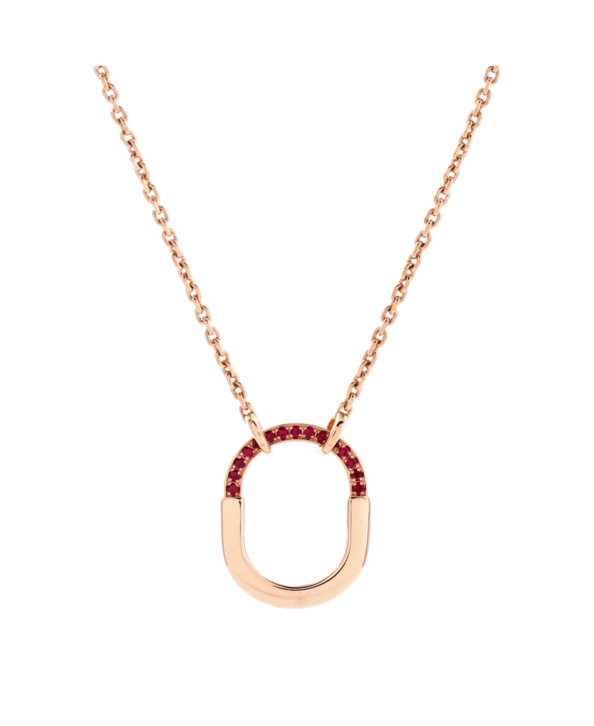 Click here for Pre-Owned Tiffany & Co Lock Motif Pendant Necklace... prices