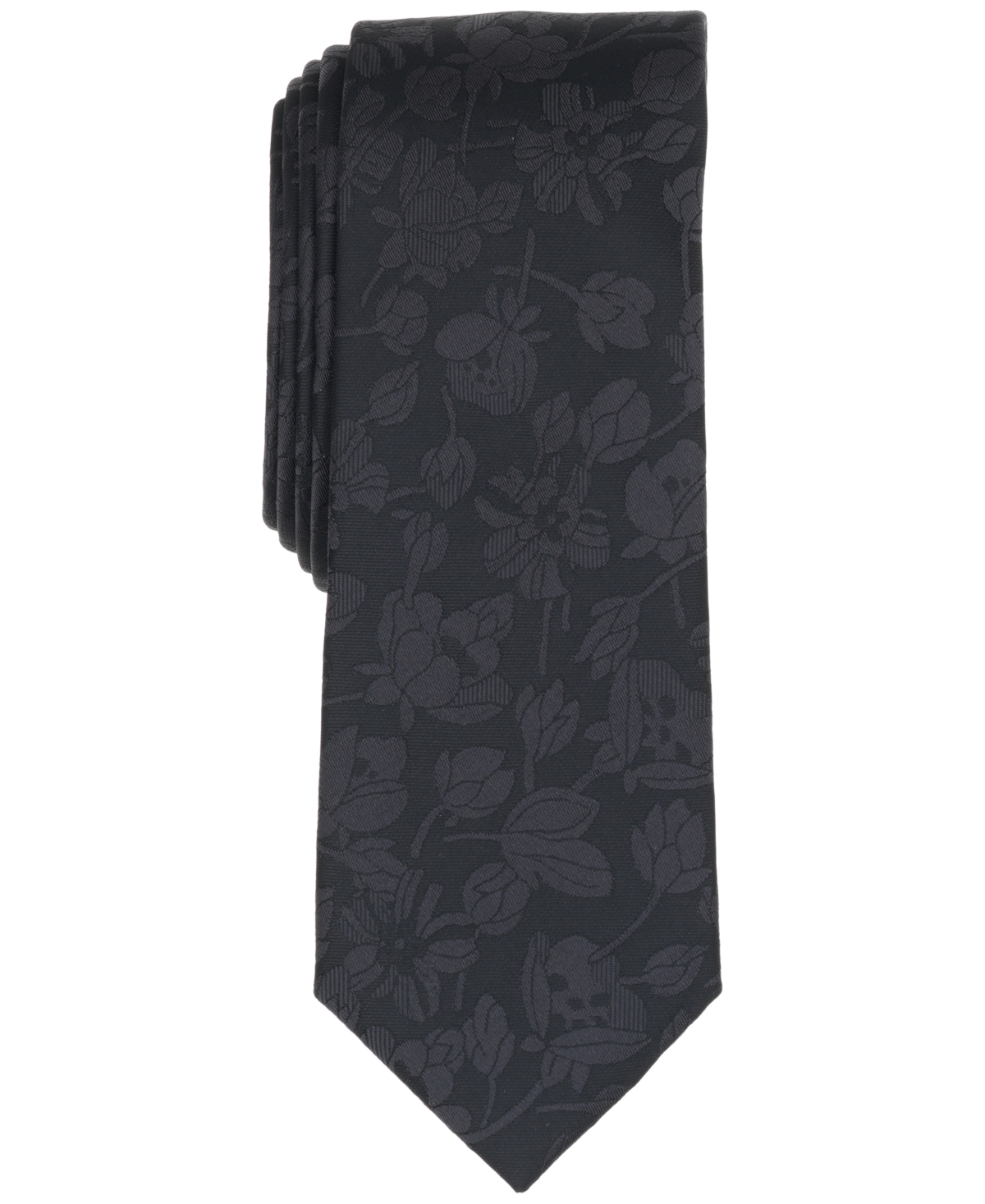 Click here for Bar Iii Mens Carter Floral Skinny Tie  Macys Exclu... prices