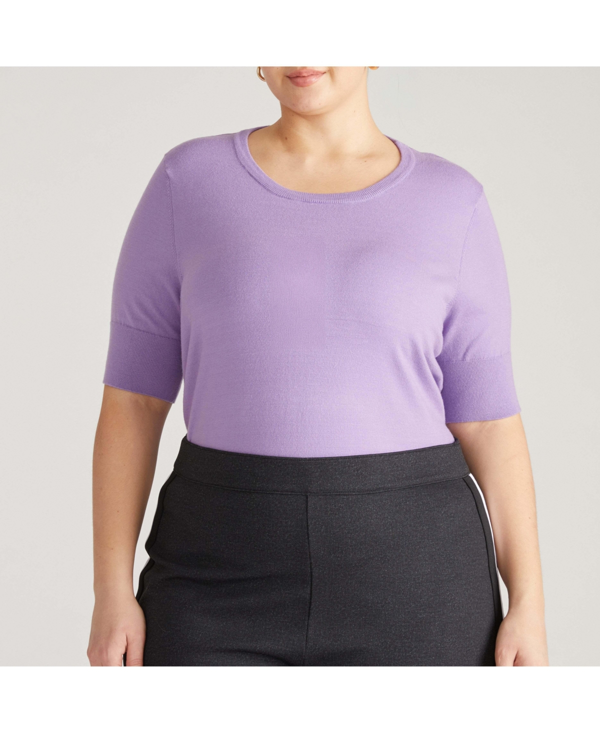 Click here for Universal Standard Plus Size Savvy Fine Knit Sweat... prices