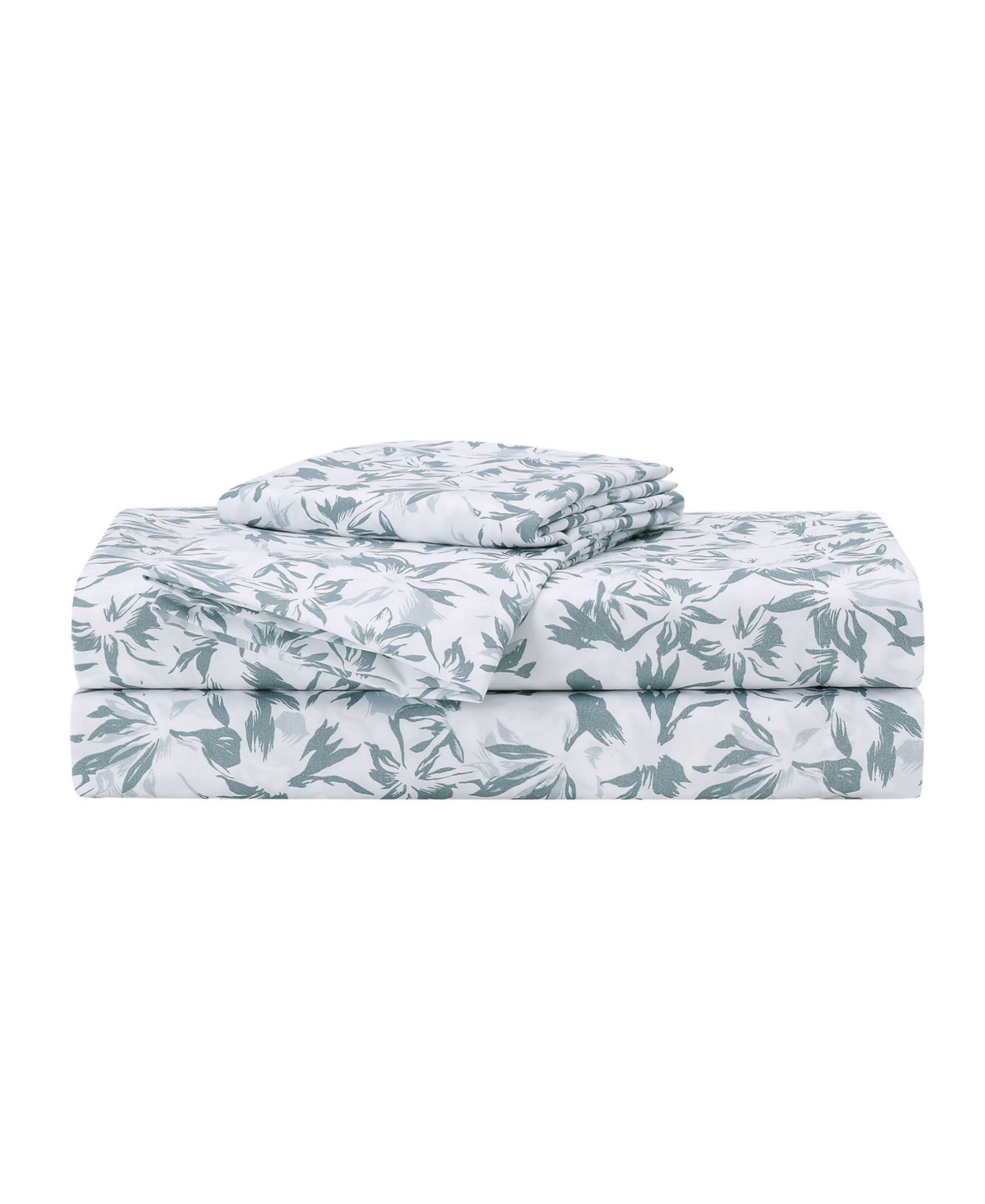 Click here for Perry Ellis Eleanor 4-Pc. Sheet Set  Full - Blue prices