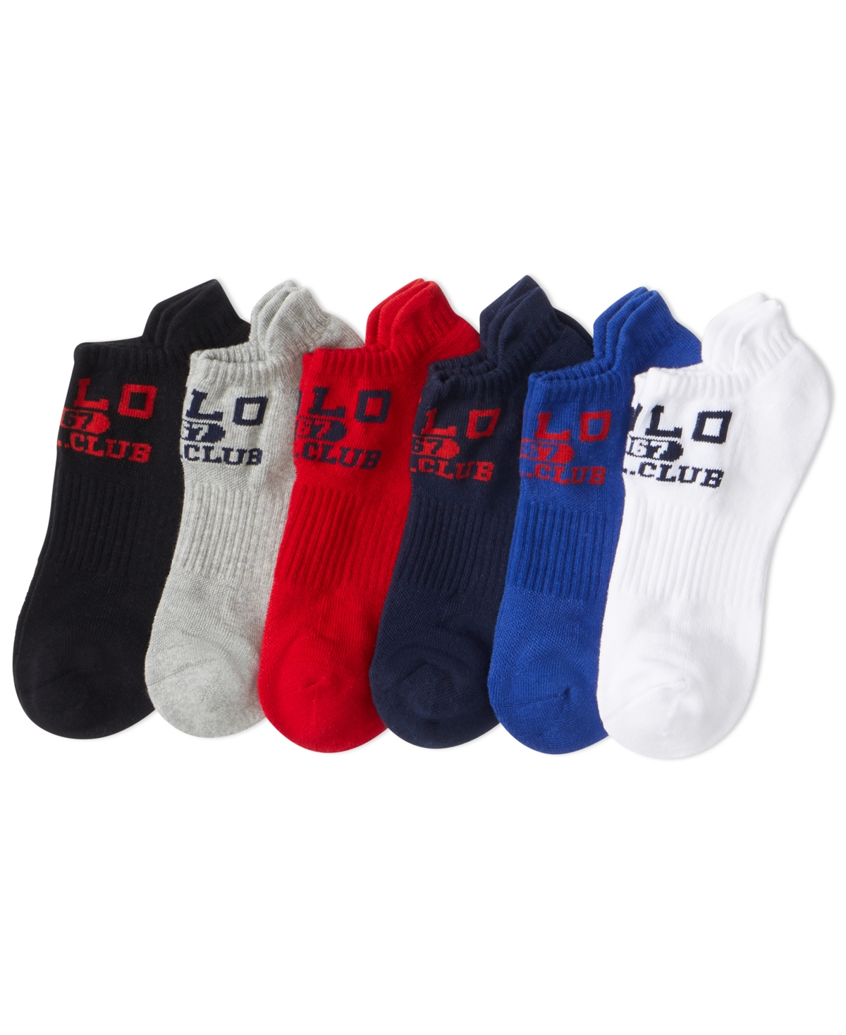 Click here for Polo Ralph Lauren Mens Athletic Low Cut Socks  6-P... prices