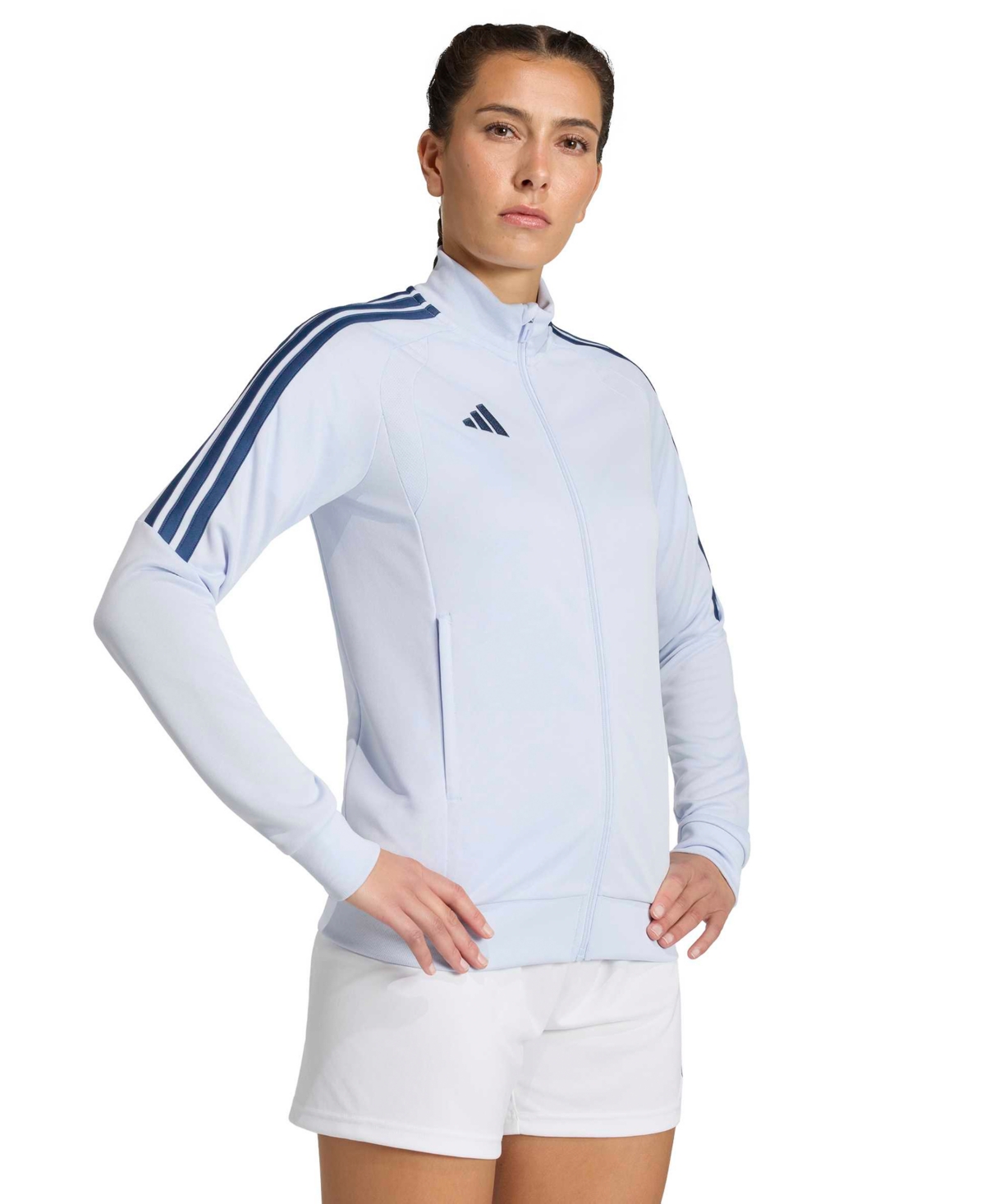 Click here for adidas Womens League Training Track Mock Neck Jack... prices