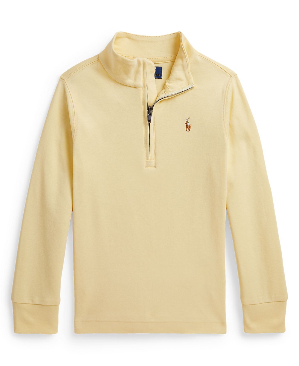 Click here for Polo Ralph Lauren Boys 2-7 Long-Sleeve Quarter-Zip... prices