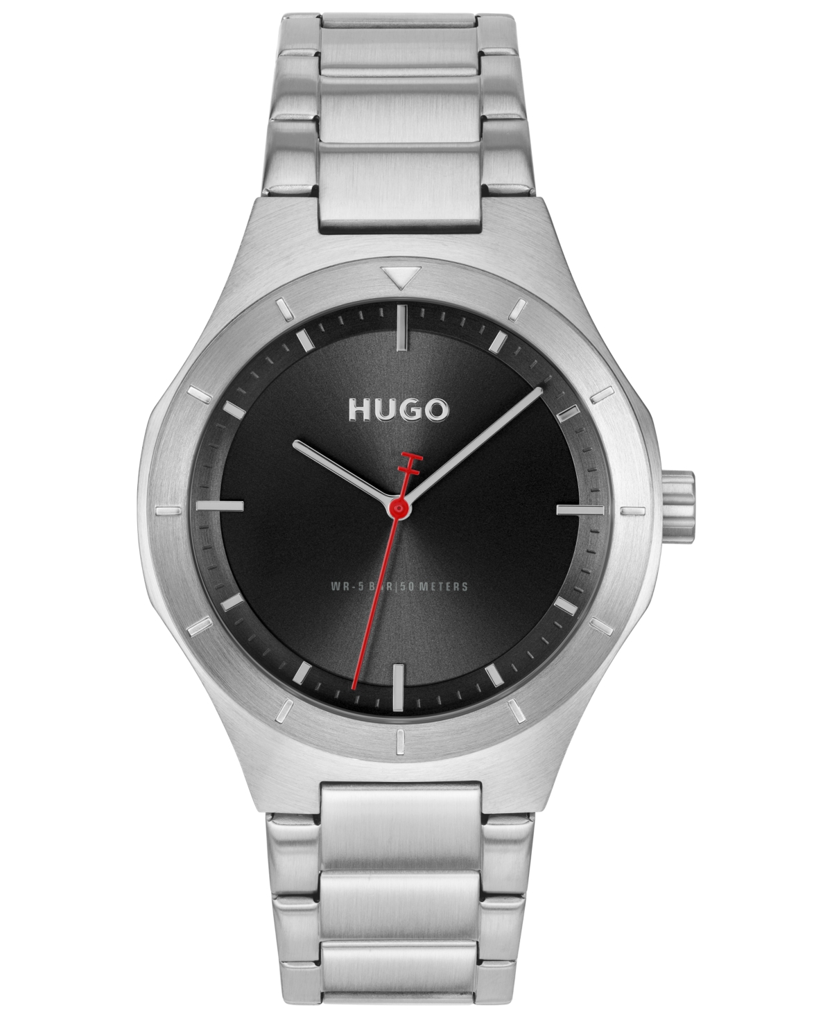 Click here for Hugo Boss Mens Lit Quartz Stainless Steel Watch  4... prices