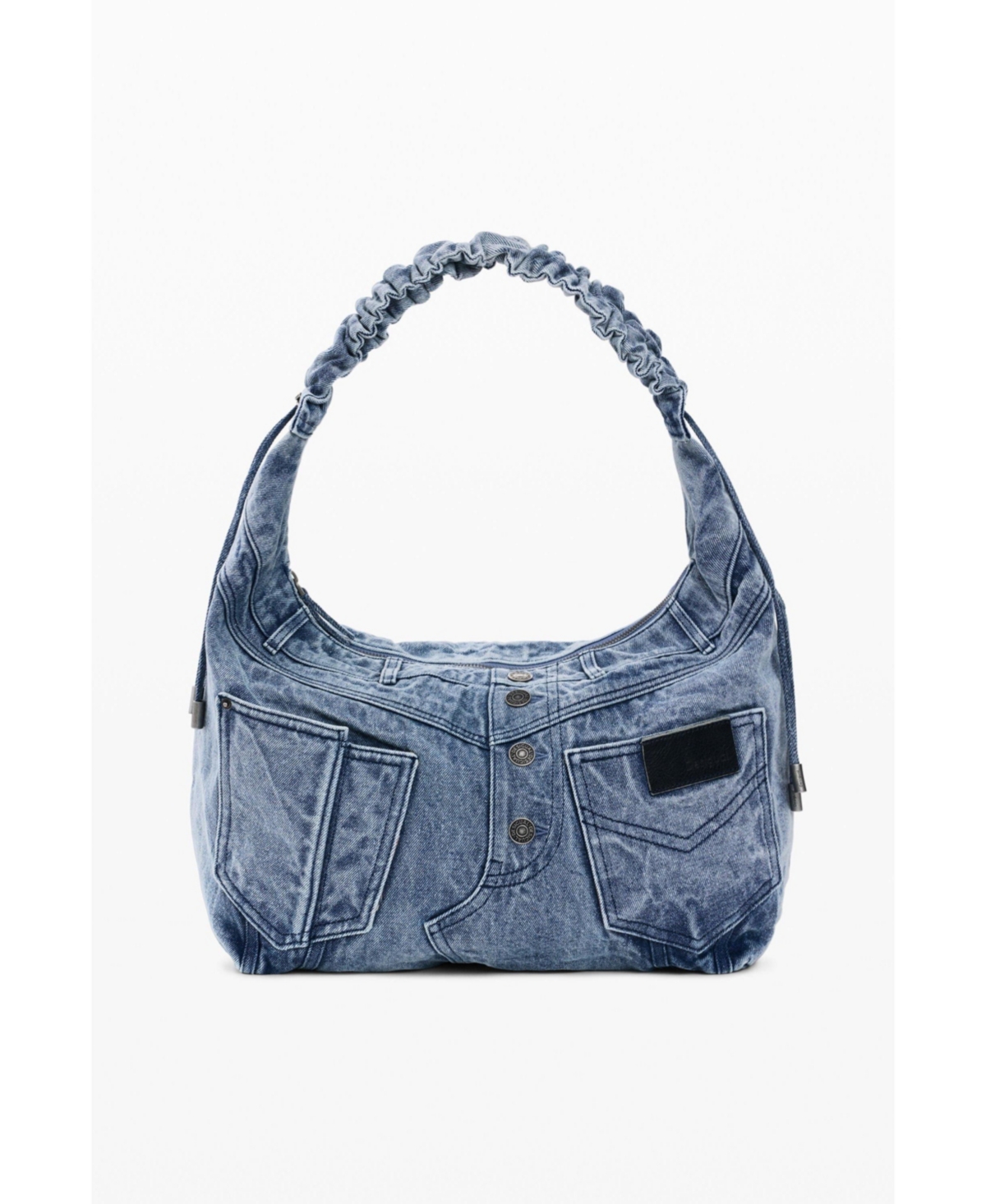 Click here for Desigual Womens Medium denim bag - Blue prices