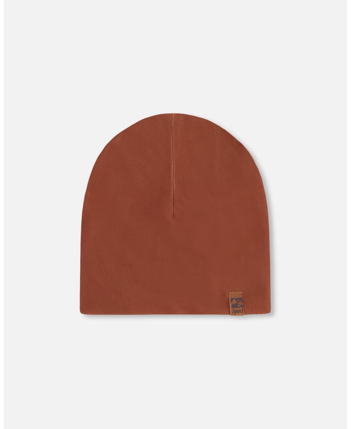 Click here for Deux par Deux Toddler Stretch Jersey Beanie - Brow... prices