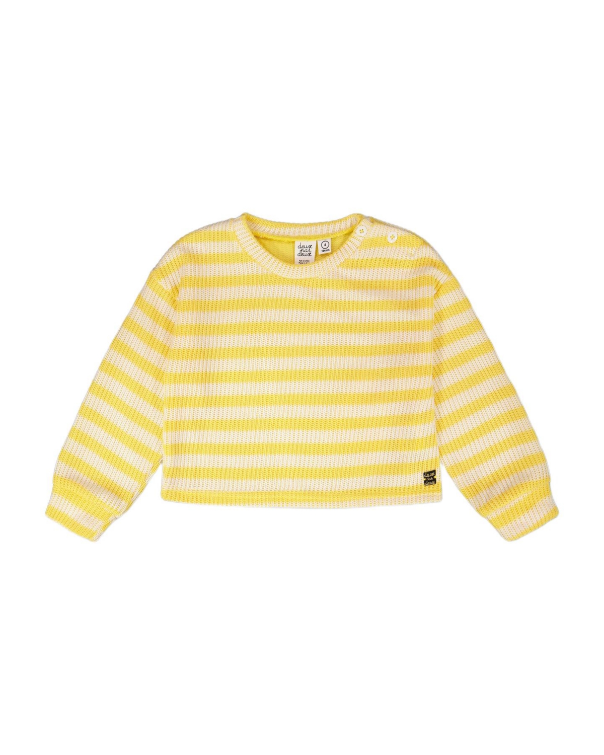 Click here for Deux par Deux Toddler Girls Striped Sweater - Todd... prices