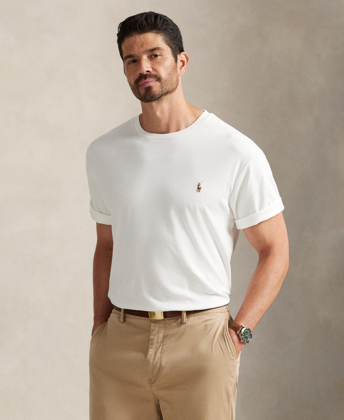 Click here for Polo Ralph Lauren Mens Big & Tall Crewneck T-Shirt... prices