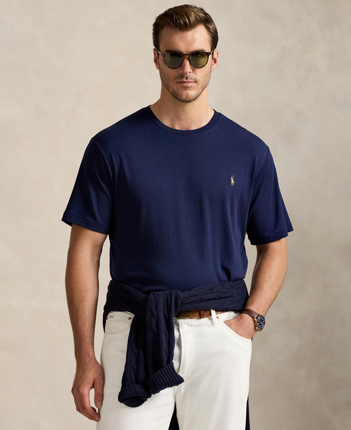 Click here for Polo Ralph Lauren Mens Big & Tall Crewneck T-Shirt... prices