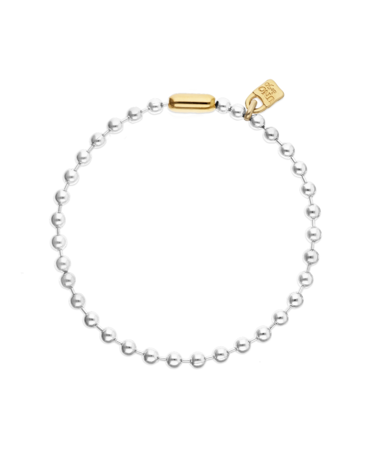 Click here for Unode50 Sterling Silver Plated Ball Necklace with... prices